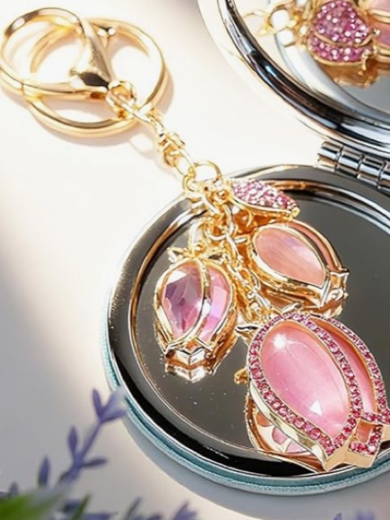 purse charm | Accessories | Crystal Tulip Pursebag Purse Charm Keychain ...